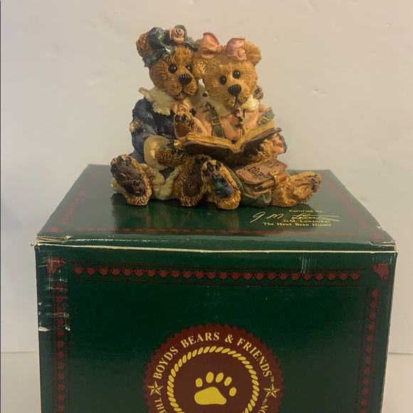 Boyds Bears | Accents | Vintage Boyds Bears Bailey Becky The Diary 997 ...